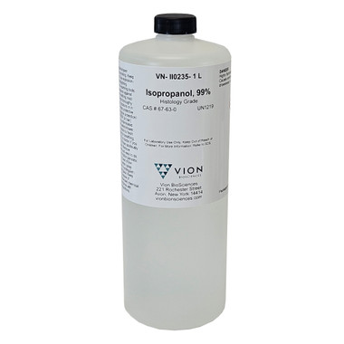 Isopropanol, 99%, Bioreagent Grade, 1 Liter, Each