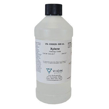Xylene, Bioreagent Grade, 500 mL, Each