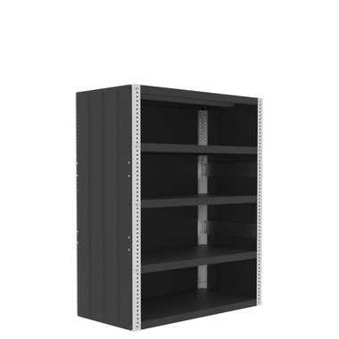 Steel Heavy Duty Shelving, 12 Gauge, Enclosed, 36" W x 18" D x 60" H ...