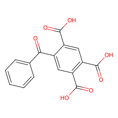 Benzophenone-2, 4, 5-tricarboxylic Acid, min 98% (T), 10 grams