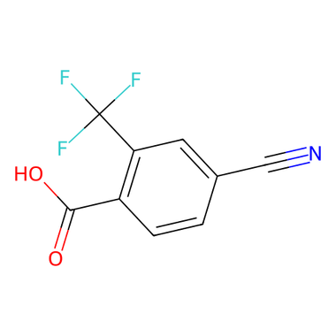 4-Cyano-2-(trifluoromethyl)benzoic acid, min 97%, 10 grams
