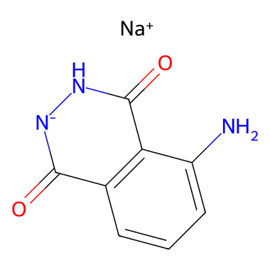 Luminol sodium salt, min 98% (HPLC), 100 grams