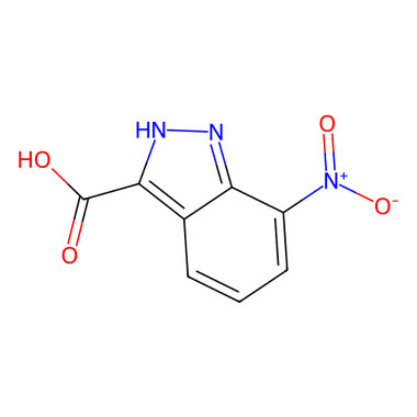 7-nitro-1H-indazole-3-carboxylic acid, min 97%, 500 mg