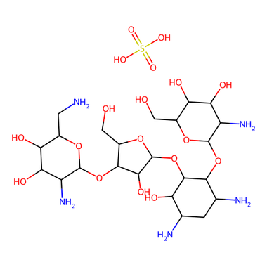 Paromomycin Sulfate, min 94% (HPLC), 100 grams