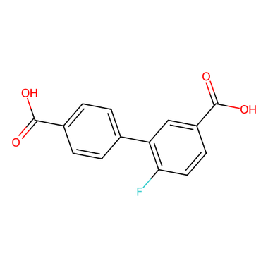 4-(5-Carboxy-2-fluorophenyl)benzoic acid, min 95%, 1 gram