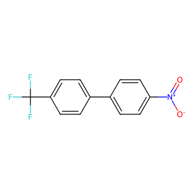 1-Nitro-4-[4-(trifluoromethyl)phenyl]benzene, min 95%, 5 grams