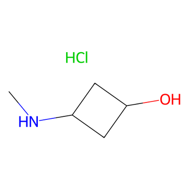 cis-3-(methylamino)cyclobutan-1-ol hydrochloride, min 97%, 250 mg