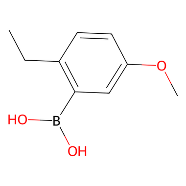 2-Ethyl-5-methoxyphenylboronic acid, min 98%, 250 mg