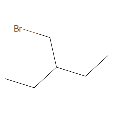1-Bromo-2-ethylbutane (stabilized with Copper chip), min 97% (GC), 100 ...