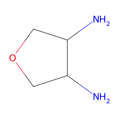 (3S, 4S)-oxolane-3, 4-diamine, min 97%, 1 gram