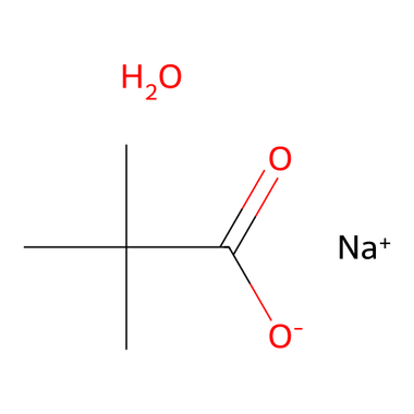 Sodium Pivalate Hydrate, min 98% (T), 100 grams