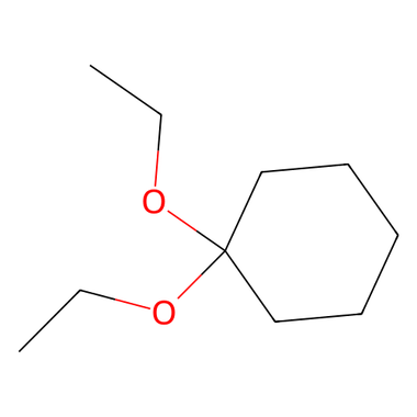 Cyclohexanone diethyl ketal, min 97%, 100 grams
