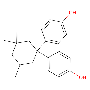 1, 1-Bis(4-Hydroxyphenyl)-3, 3, 5-Trimethylcyclohexane, min 98%, 100 grams