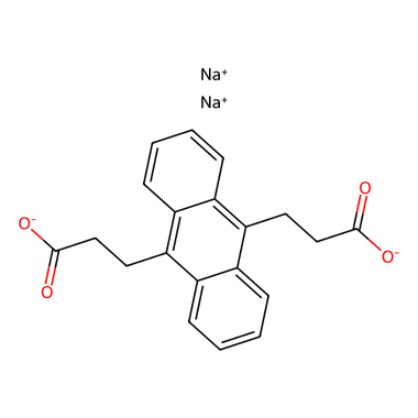 Anthracene-9, 10-dipropionic acid disodium salt, min 98% (HPLC), 100 mg