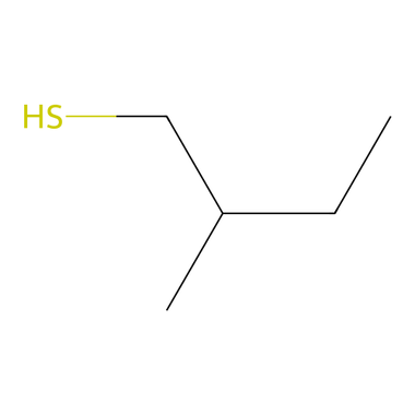 2-Methylbutyl Mercaptan, min 95%, 100 grams