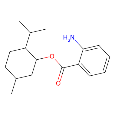 Menthyl anthranilate, min 98%, 100 ml