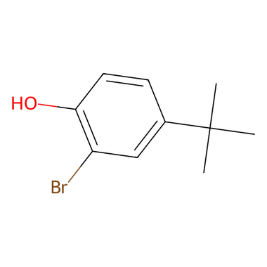 2-Bromo-4-tert-butylphenol, min 97%, 100 grams