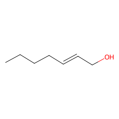 trans-2-Hepten-1-ol, min 96% (GC), 25 ml