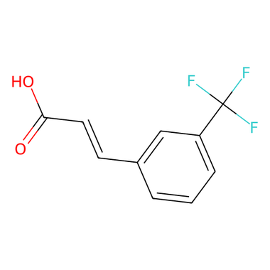3-(Trifluoromethyl)cinnamic acid, predominantly trans, min 98%, 100 grams