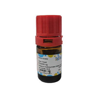 Potassium hydroxycitrate tribasic monohydrate, min 95%, 1 gram