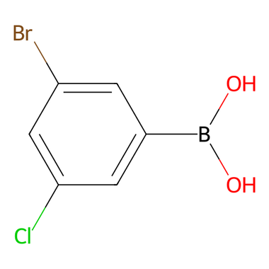 3-Bromo-5-chlorophenylboronic acid(contains Anhydride), min 97%, 100 grams
