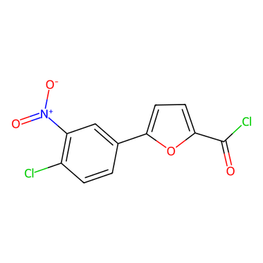 5-(4-Chloro-3-nitrophenyl)-2-furoyl chloride, min 95%, 1 gram