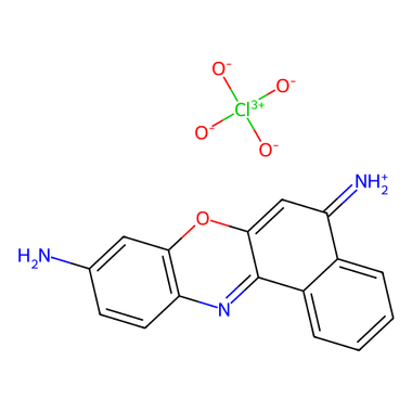 Cresyl Violet perchlorate, min 96%, 100 mg