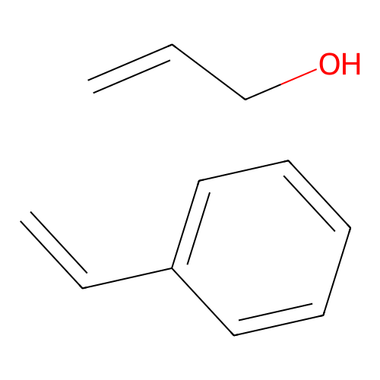 Poly(styrene-co-allyl alcohol), 500 grams