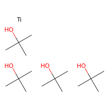 Titanium(IV) t-butoxide, min 99.95% metals basis, 25 grams