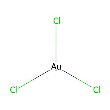Gold(III) chloride, min 99%, 1 gram