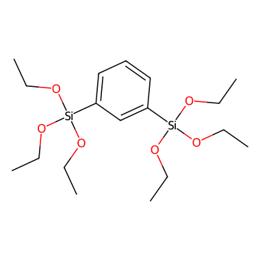 1, 3-Bis(triethoxysilyl)benzene, min 95%, 10 grams