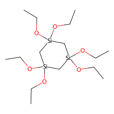 1, 1, 3, 3, 5, 5-Hexaethoxy-1, 3, 5-trisilacyclohexane, min 90%, 1 gram