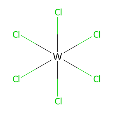 Tungsten chloride, min 99.9% metals basis, 100 grams