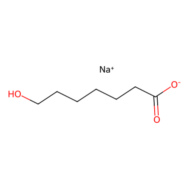 7-Hydroxyheptanoic Acid Sodium Salt, min 95%, 1 gram