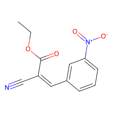 ETHYL ALPHA-CYANO-3-NITROCINNAMATE, 1 gram