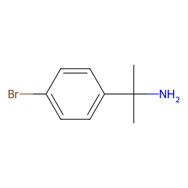 2-(4-Bromophenyl)propan-2-amine, min 98%, 1 gram