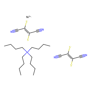 Tetrabutylammonium Bis(maleonitriledithiolato)nickel(III) Complex, min ...