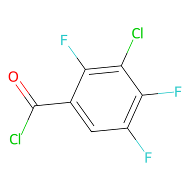 3-Chloro-2, 4, 5-trifluorobenzoyl chloride, min 95%, 25 grams