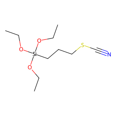 Triethoxy(3-thiocyanatopropyl)silane, min 95%, 100 grams