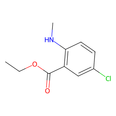 Ethyl 5-chloro-2-methylamino-benzoate, min 98%, 100 mg