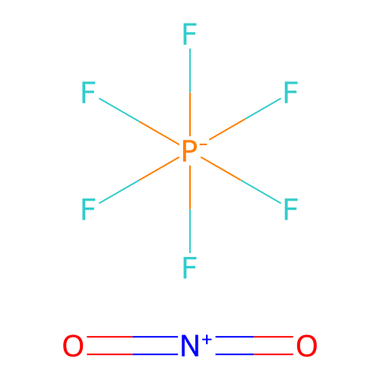Nitronium hexafluorophosphate, min 97%, 10 grams