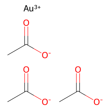 Gold(III) acetate, min 99.9% metals basis, 100 mg