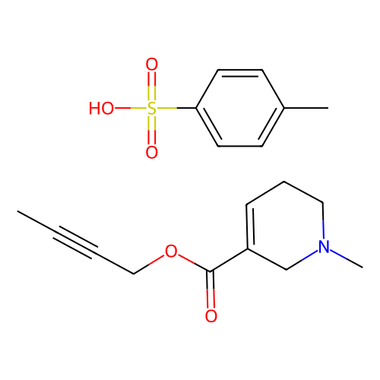 Arecaidine but-2-ynyl ester tosylate, min 99%, 10 mg