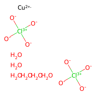 Copper perchlorate hexahydrate, min 98%, 100 grams