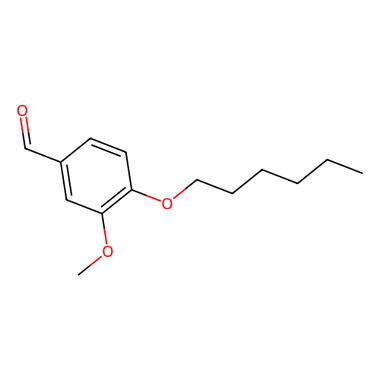 4-(HEXYLOXY)-M-ANISALDEHYDE, 250 mg