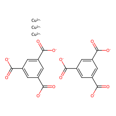 Copper benzene-1, 3, 5-tricarboxylate MOF, HKUST-1(Cu), min 95%, 2 grams