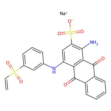 Uniblue A sodium salt, min 70%, 100 mg