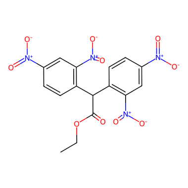Ethyl Bis(2, 4-dinitrophenyl)acetate, min 98% (HPLC), 1 gram