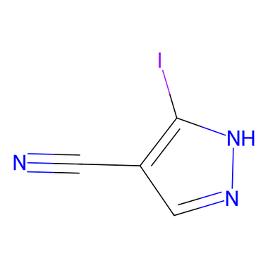3-iodo-1h-pyrazole-4-carbonitrile, min 97%, 100 mg