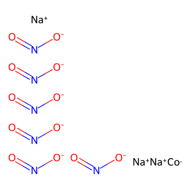 Sodium hexanitrocobaltate(III), 100 grams, Analytical Research Grade